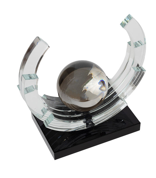Crystal Curve Sculpture – htohshop