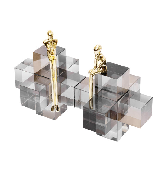 Crystal conversation sculpture – htohshop